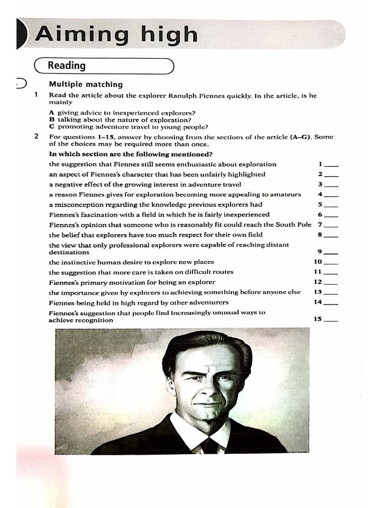 Unit 1 Ready For Cae Workbook | PDF