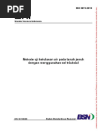 SNI 1965 2019 Pengujian Kadar Air Tanah Dan Batuan | PDF