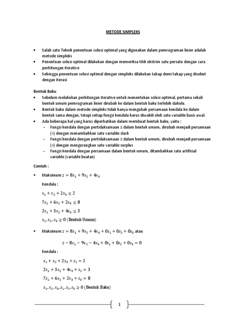 Matematika Bisnis | PDF