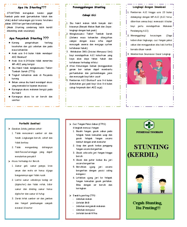 Leaflet Stunting | PDF
