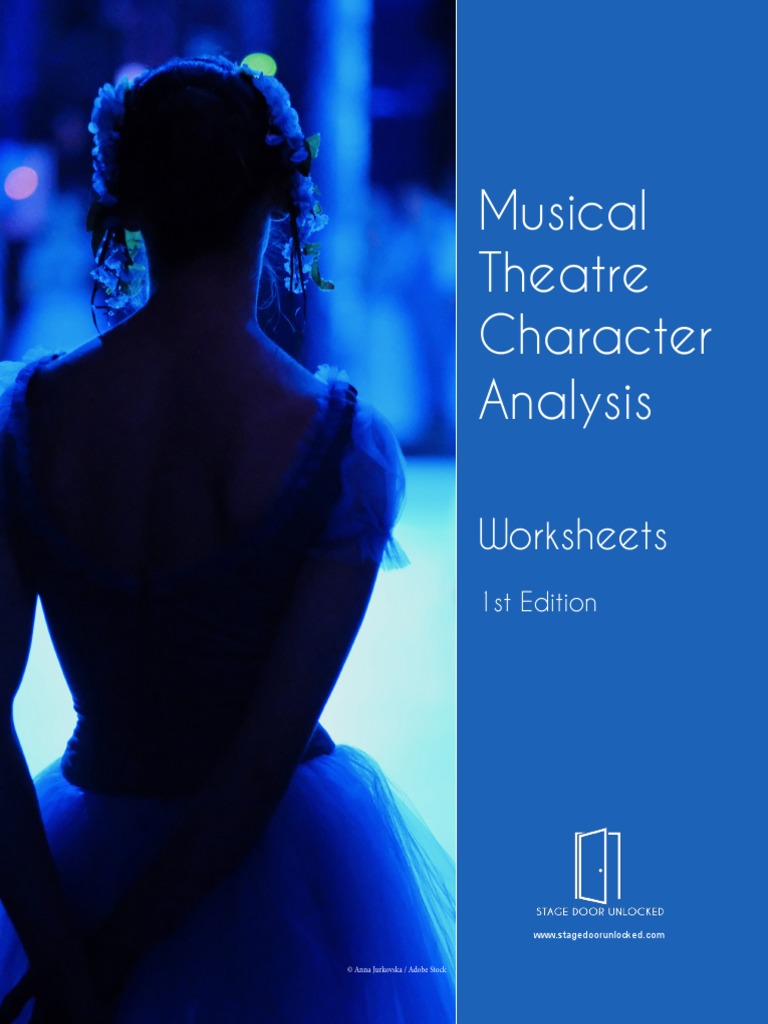 Musical Theatre Character Analysis: Worksheets | PDF | Audition | Worksheet