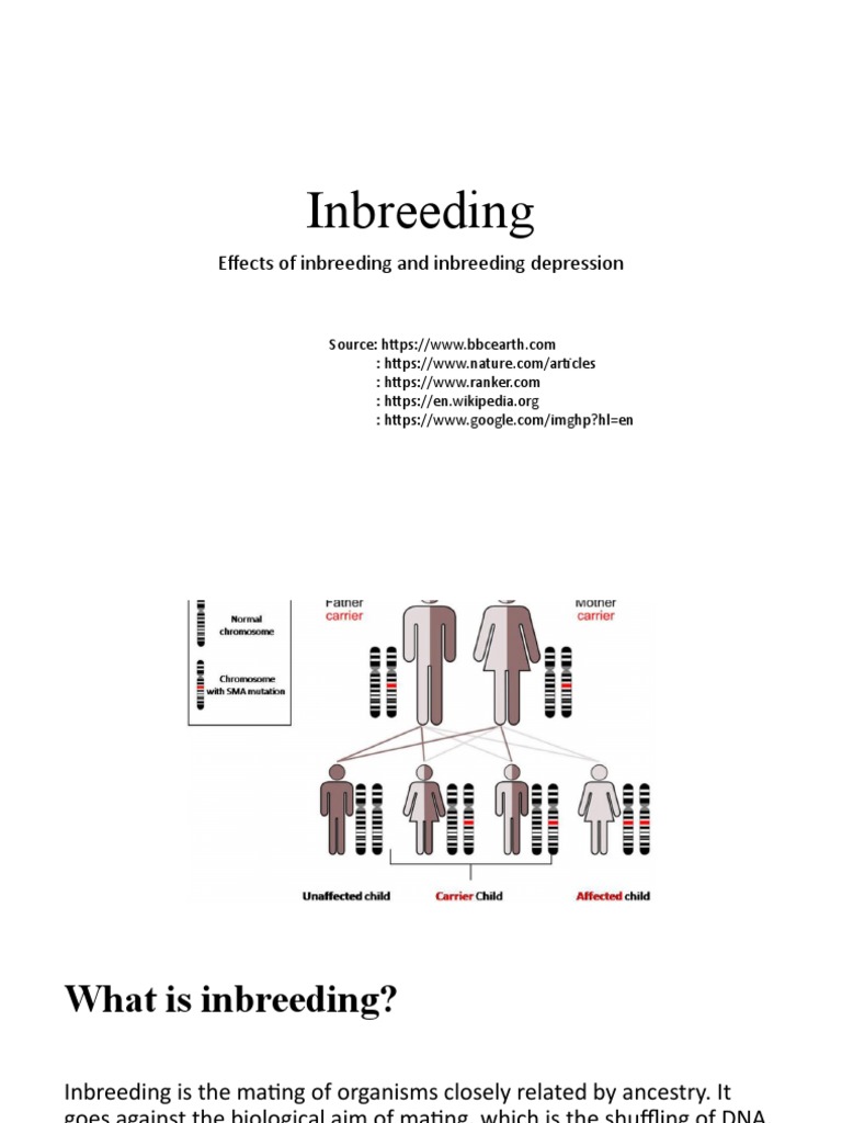 Inbreeding: Effects of Inbreeding and Inbreeding Depression | PDF ...