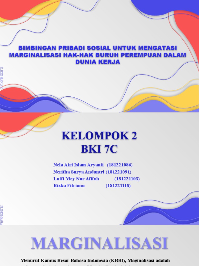 K2 7C Marginalisasi | PDF