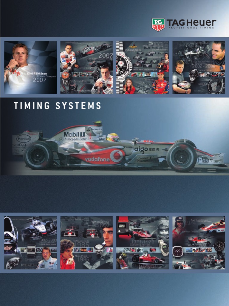Tag Heuer Timing 2007 English | PDF | Radio | Computer Keyboard