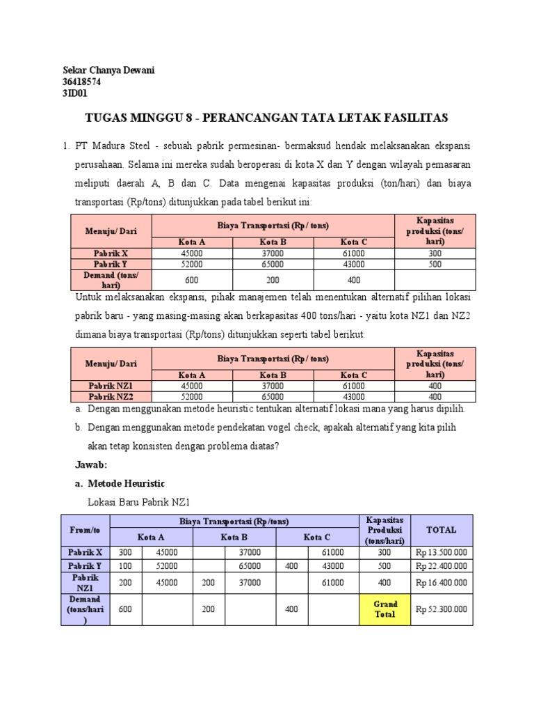 3ID01 - Sekar Chanya Dewani - 36418574 - Tugas M8 PTLF | PDF