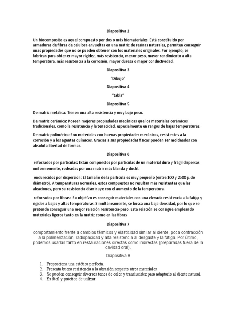 Biocompositos: Propiedades y Aplicaciones | PDF | Polímeros | Fatiga ...