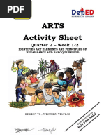 ARTS of The Renaissance and Baroque Period - Ppt.khem | PDF | Baroque | Michelangelo