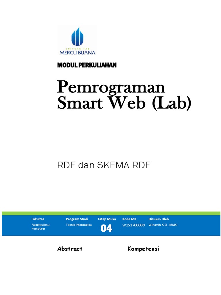 PEMROGRAMAN SMART WEB Modul-4 | PDF | Seni | Teknologi & Rekayasa