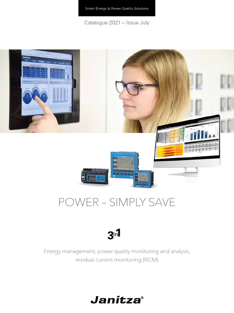 Janitza Main Catalogue 2021 en | PDF | Alternating Current | Energy Management