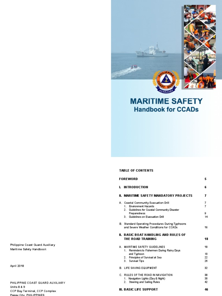 MARSAF Guidelines for Coastal Safety | PDF | Cardiopulmonary ...