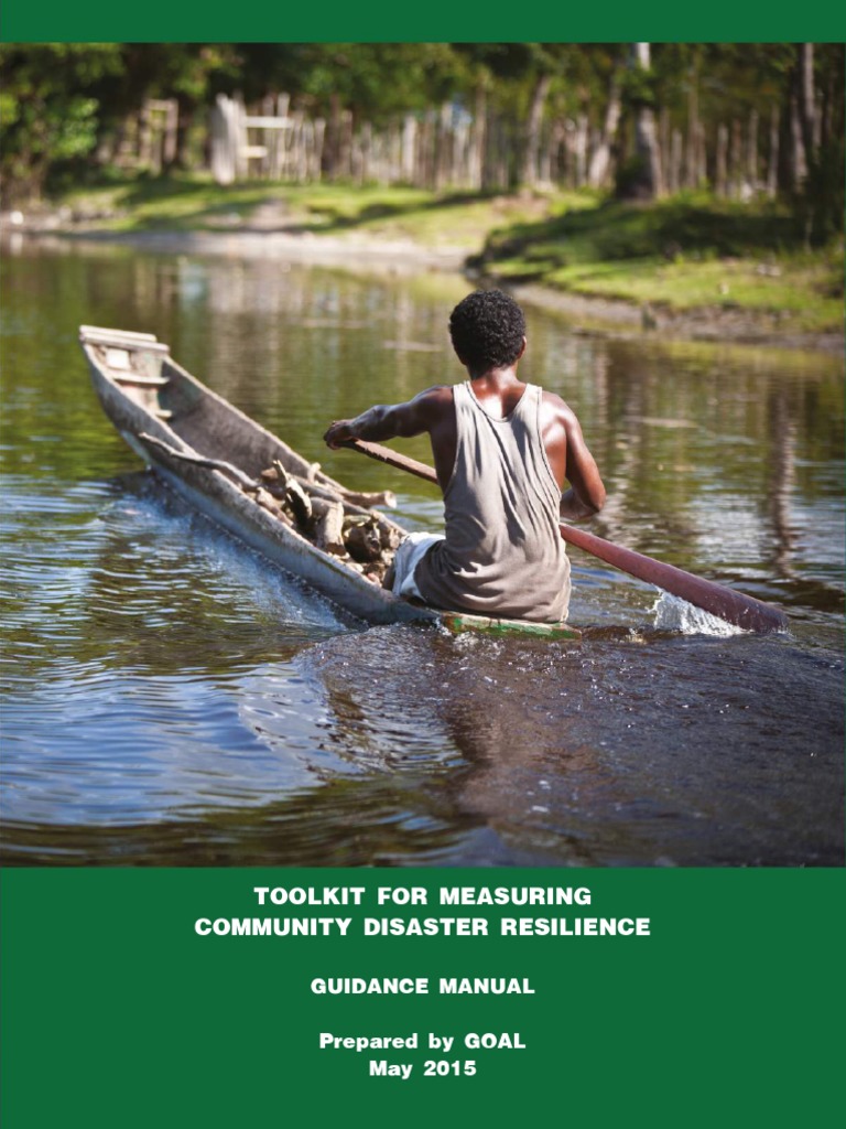 Toolkit For Measuring Community Disaster Resilience: Guidance Manual ...