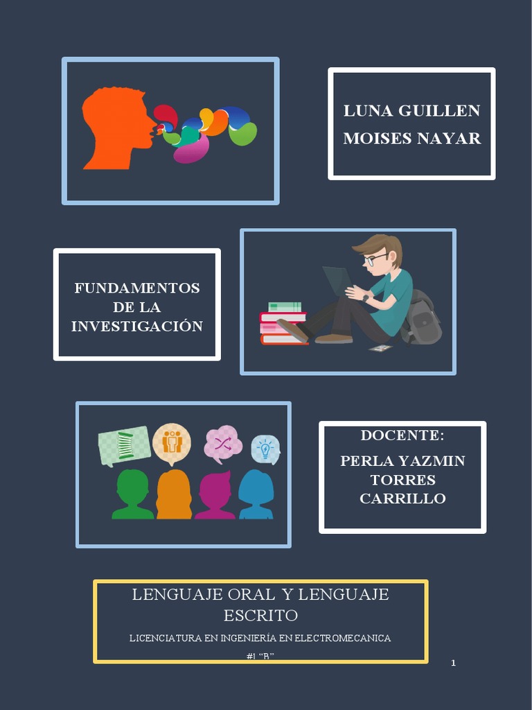 Lenguaje Oral y Escrito: Comparativa | PDF | Comunicación | Escritura