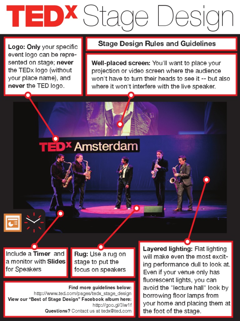 Ted X Stage Design | PDF