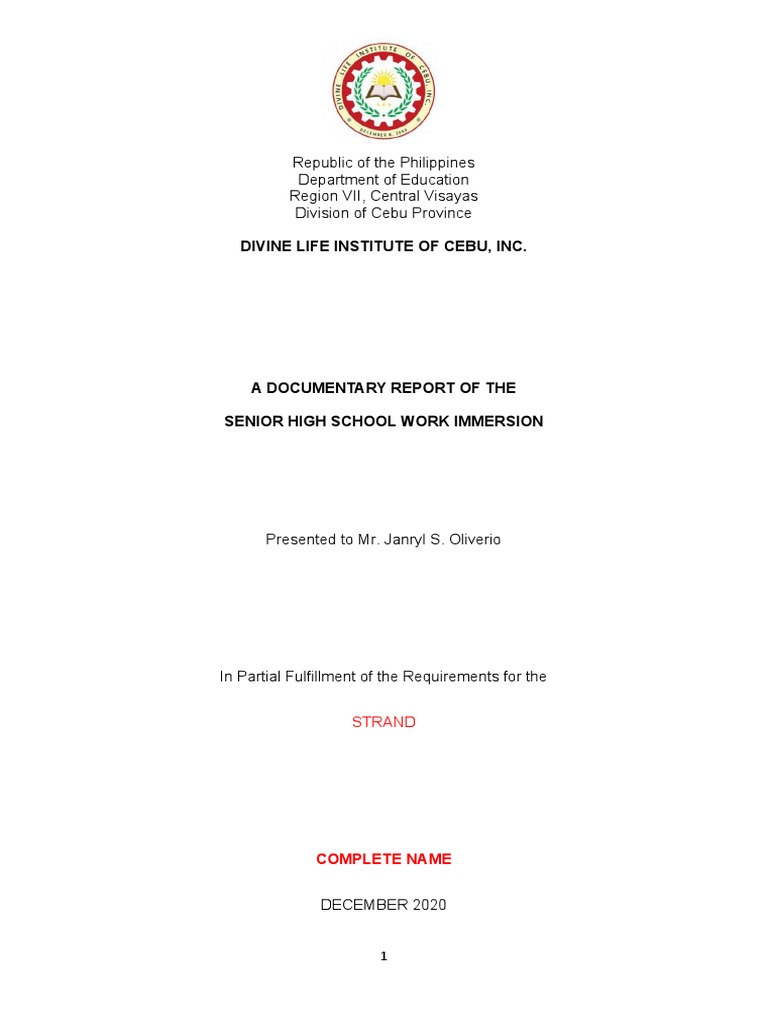 SHS Sample Portfolio | PDF | Learning | Cognition