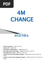 4M Sheet Format | PDF | Industries | Production And Manufacturing