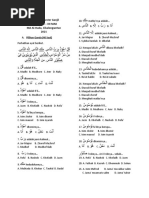 Soal Nahwu Shorof 40 Soal | PDF