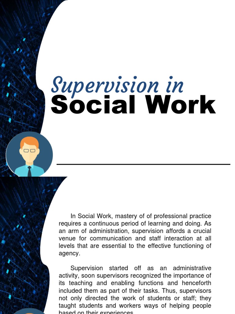 Functions of Supervision in Social Work | PDF | Social Work | Learning