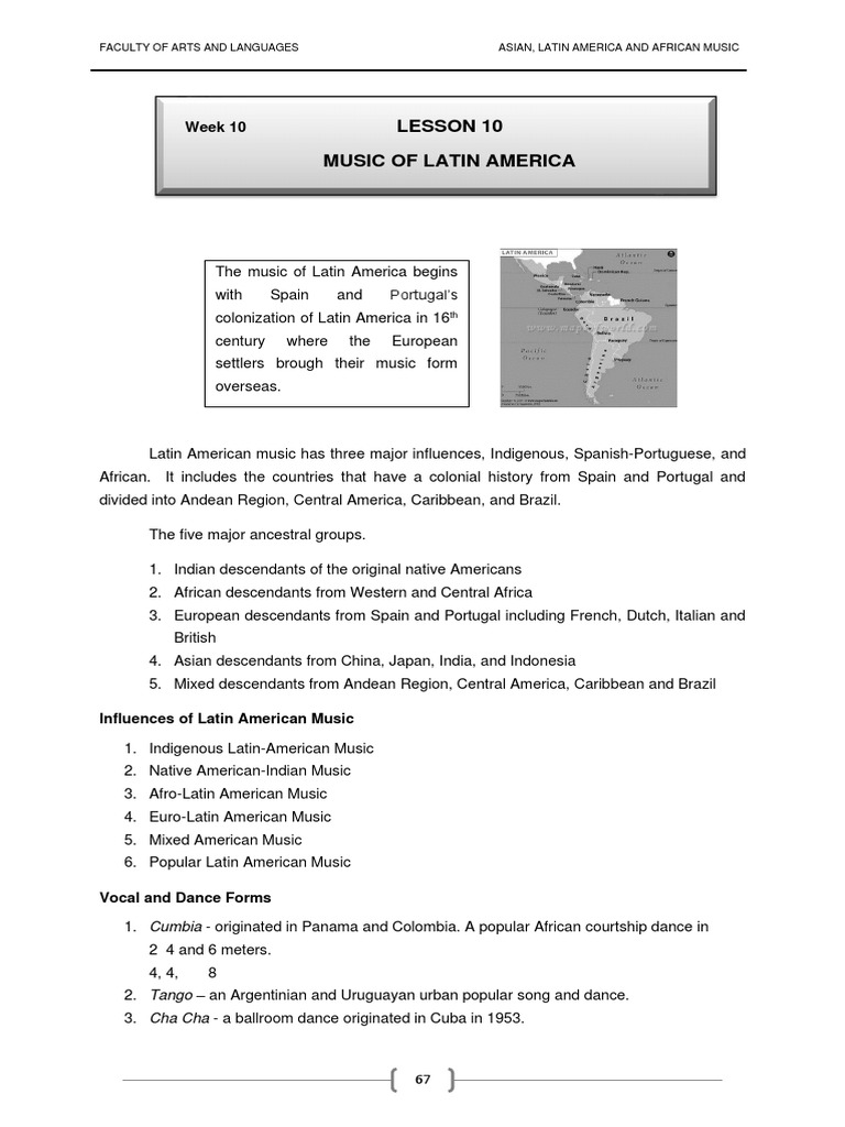 Latin American Music | PDF | Jazz | Latin America