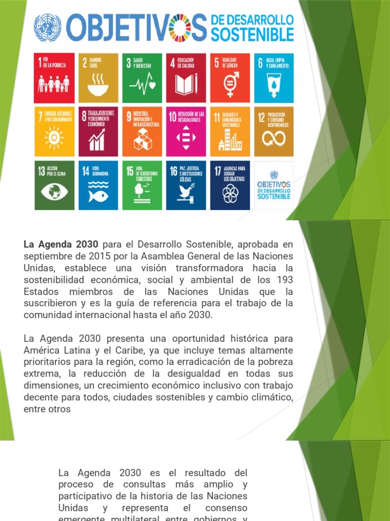 Agenda 2030 | PDF | Desarrollo sostenible | Sustentabilidad