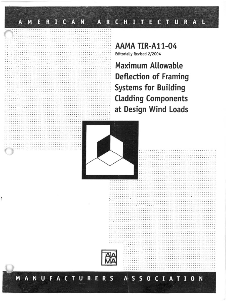 2.AAMA TIR-A11-04 - 1 - Mullion | PDF