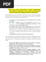 TCT Transfer and Annotation Guide | PDF | Receipt | Taxes