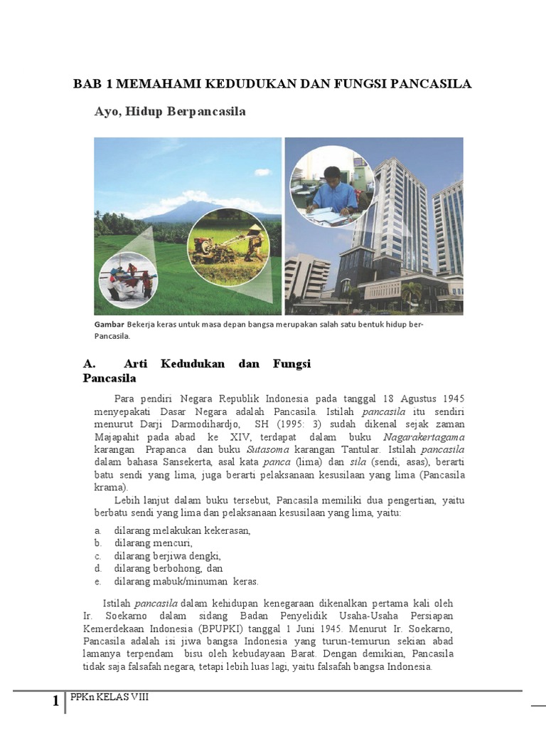 MODUL PPKN KELAS 8 | PDF