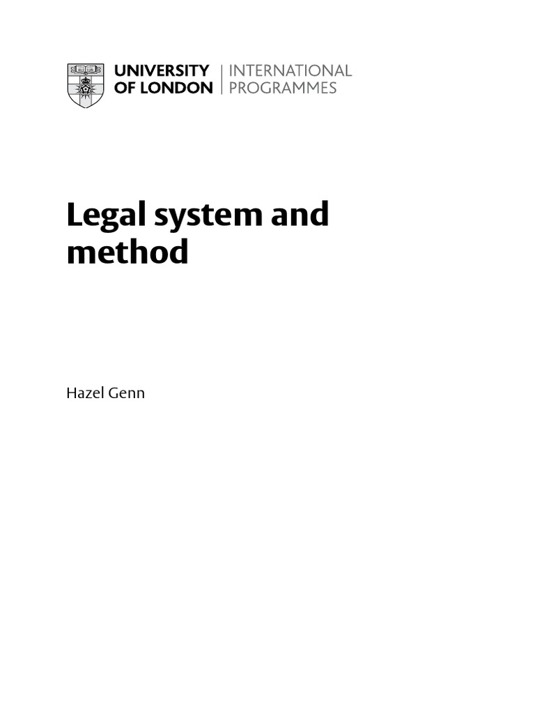 Legal System and Method Module Guide 2017 | PDF | Precedent | Case Citation