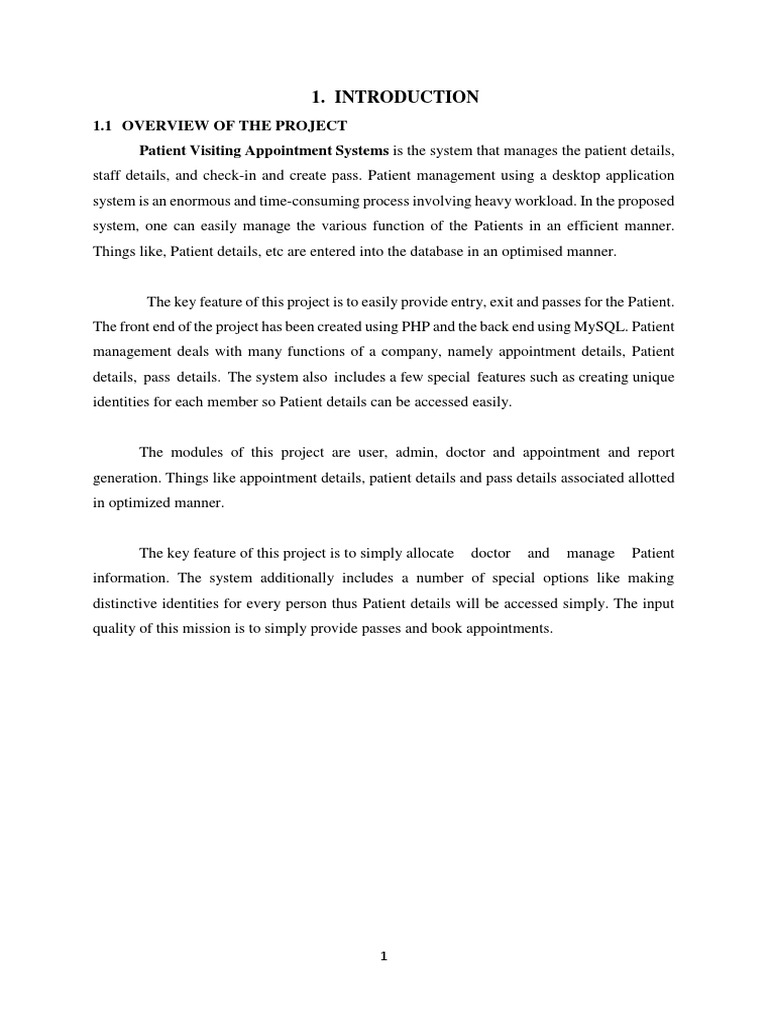 Visitor Management System | PDF | My Sql | Databases