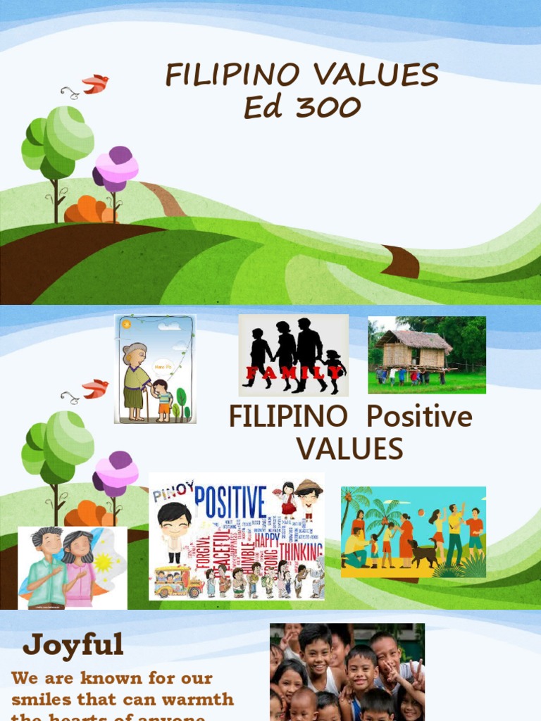 A Portrait of Filipino Values: Examining the Strengths and Weaknesses ...