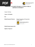 Wearing Course | PDF | Road Surface | Concrete