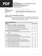 CBC Eim NC Ii (Blended) | PDF | Occupational Safety And Health ...