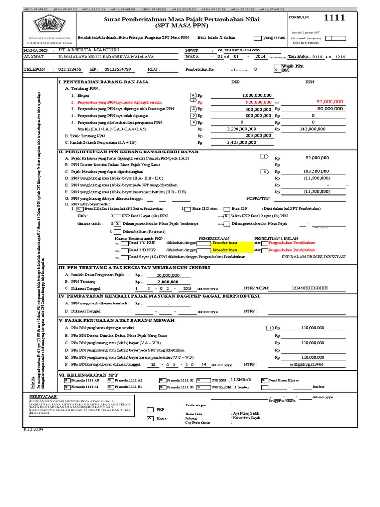 SPT PPN 1111 | PDF