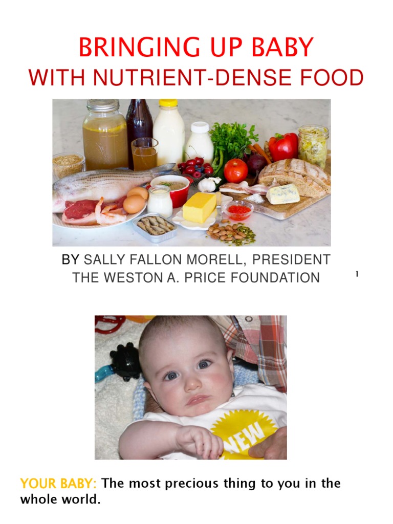 Bringing Up Baby - Dr. Sally Fallon Morrel | PDF | Foods | Cortisol