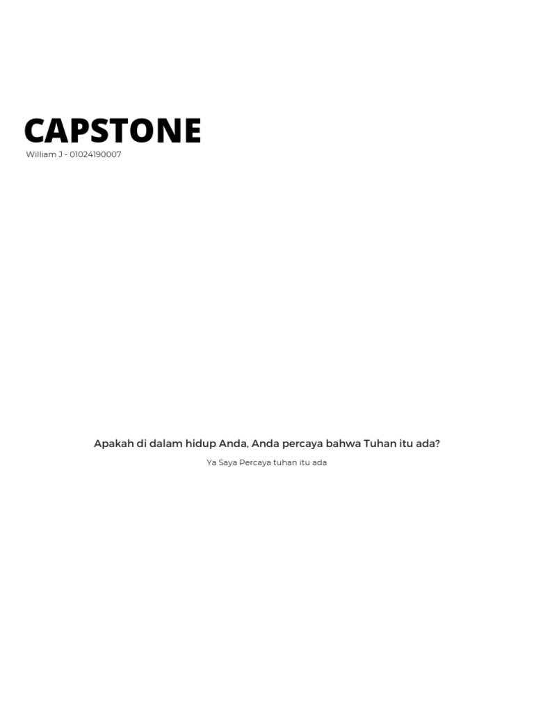 Capstone 1-3 | PDF