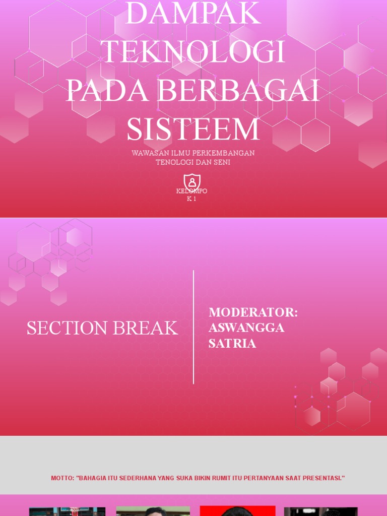 Kel1 - PPT Dampak Perkembangan Teknologi | PDF | Ilmu Sosial