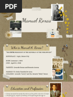 Manuel Roxas Programs | PDF
