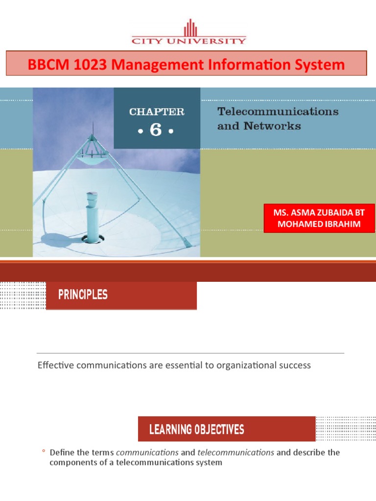 BBCM 1023 Management Information System | PDF | Computer Network | Telecommunications