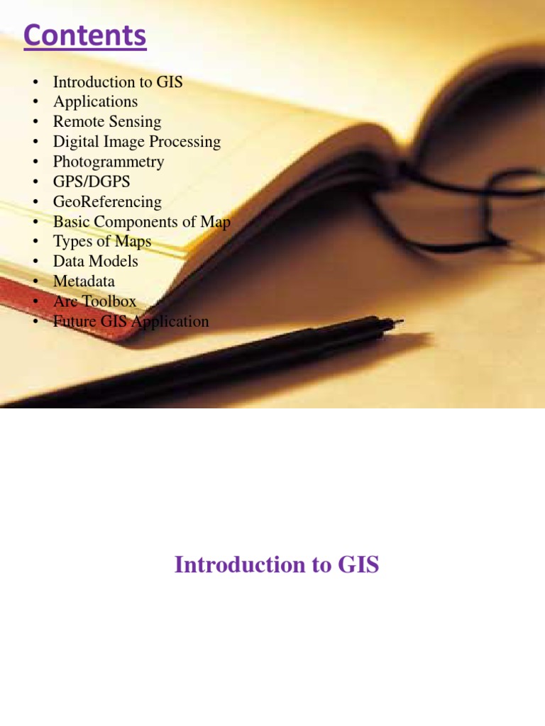 Gis | PDF | Geographic Information System | Remote Sensing