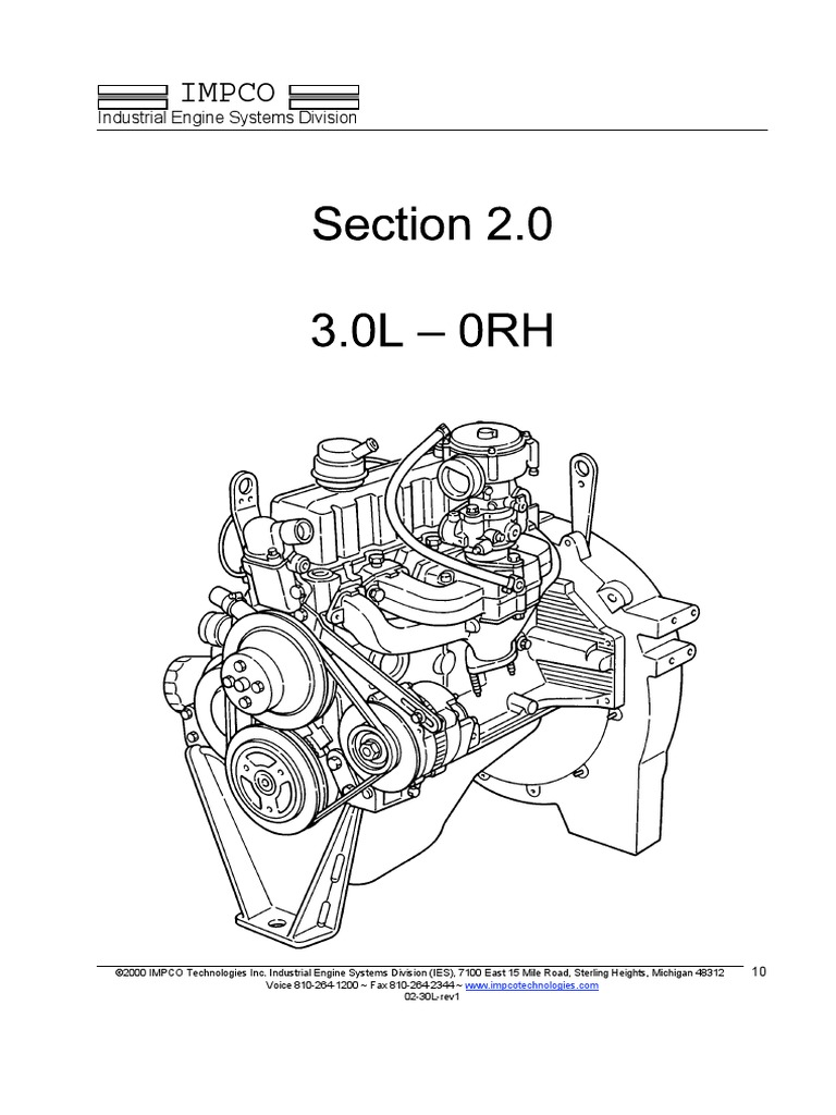GM 3.0L RH Ersatzteilbuch Combilift | PDF | Distributor | Ignition System