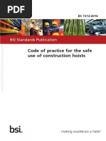 BS 7121-1 Code of Practice For Safe Use of Crane PDF | PDF