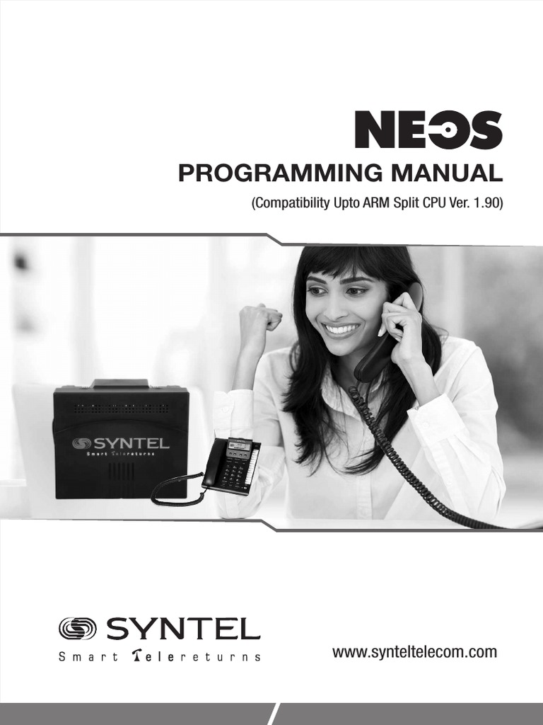 Comprehensive Programming Manual for the NEOS PBX System (Compatibility ...