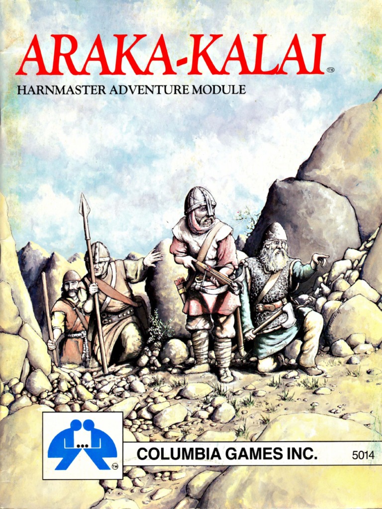 Harnmaster - (Adventure Module) - Araka-Kalai | PDF