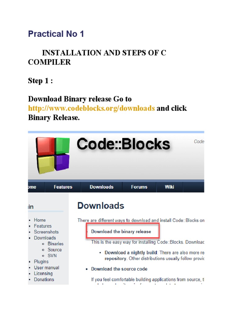 Cit 113 Practicals Pdf Integrated Development Environment Computing