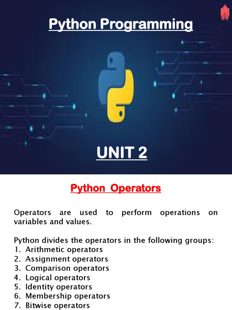 MCA Python Programming Unit2 | PDF | Parameter (Computer Programming ...