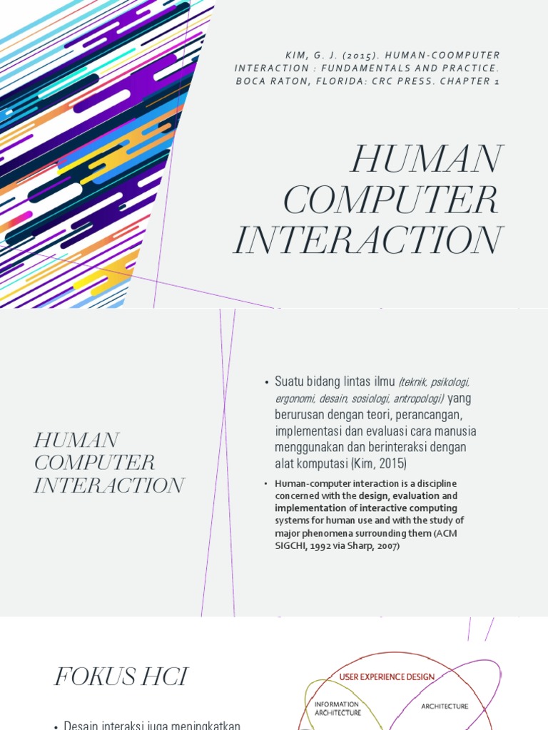 1.human Computer Interaction | PDF
