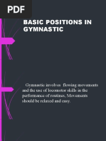 74 Fundamental Gymnastics Positions With Diagram | PDF | Anatomical ...