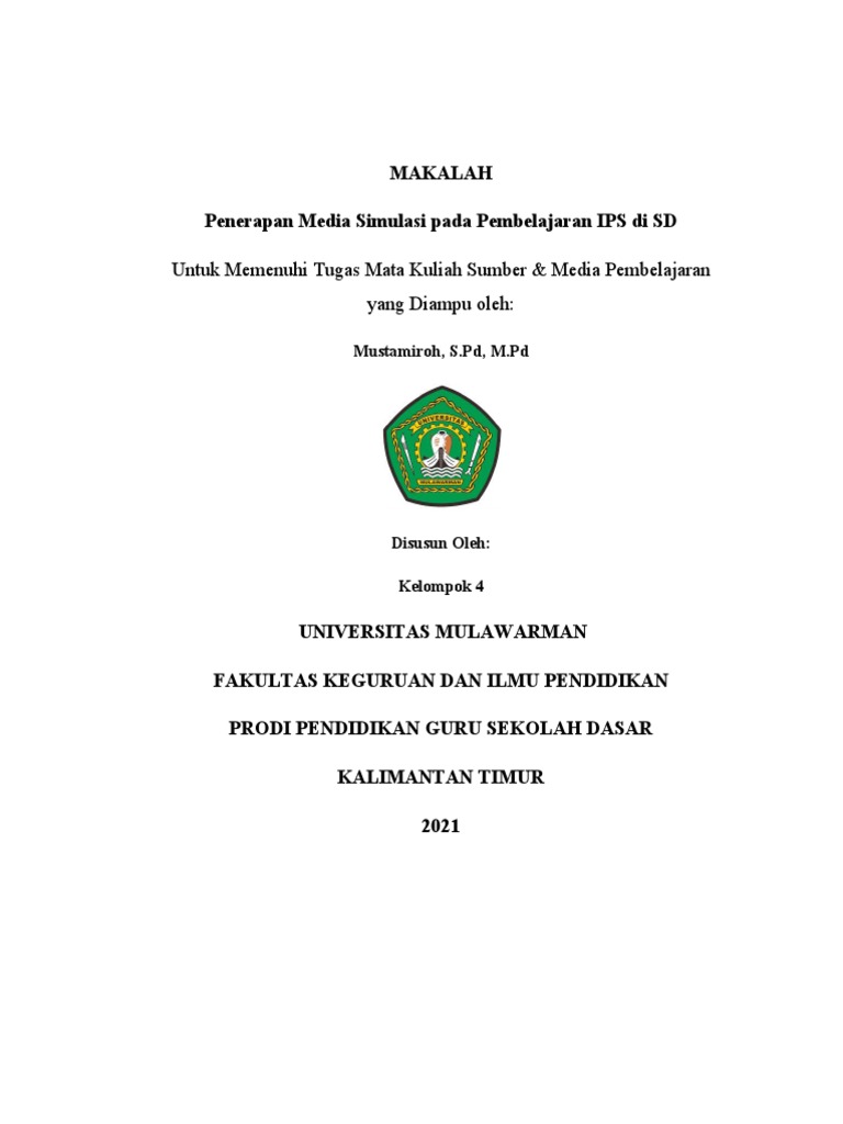 Media Simulasi | PDF