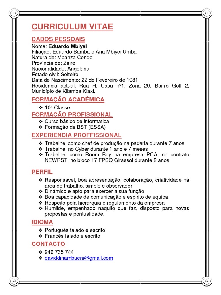 Curriculum Vitae2 Eduardo | PDF