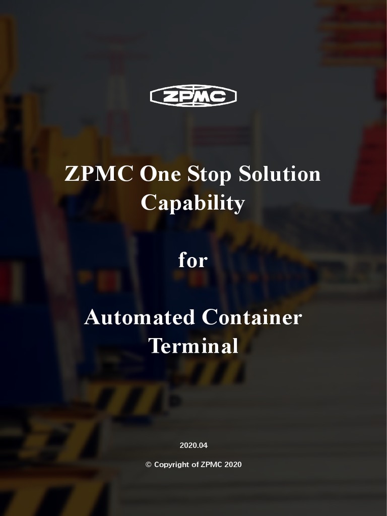 ZPMC One Stop Solution Capability-V4.1 | Download Free PDF | Simulation ...