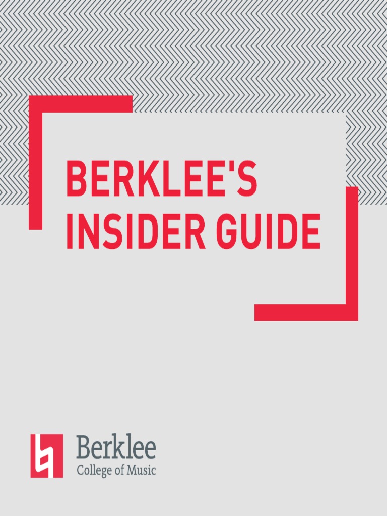Berklee Insiders Guide | PDF